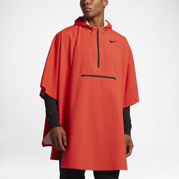Nike | Jackets & Coats | Nike Shield Desert Mens Golf Poncho New | Poshmark